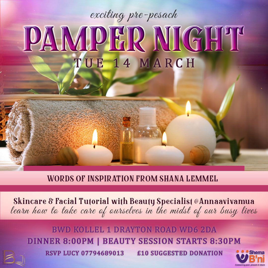 Pamper Night – Shema B'ni